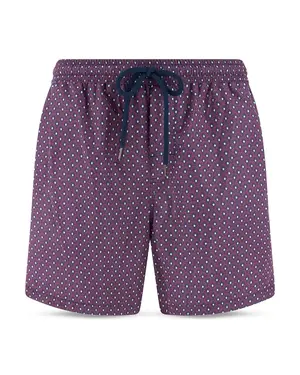 Boggi Milano Geometric Print Swimsuit