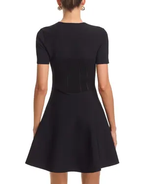 Alexander McQueen Compact Knit Mini Dress
