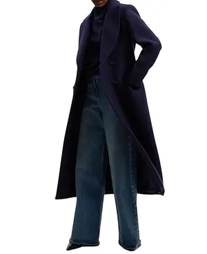 Karen Millen Double Breasted Tailored Midi Coat
