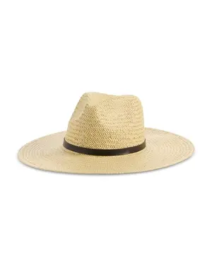 Madewell Easy Pinch Woven Straw Hat - Golden Khaki