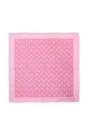 MARINE SERRE Moon Silk Scarf