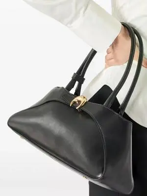 MARINE SERRE Aurora Shoulder Bag - Black