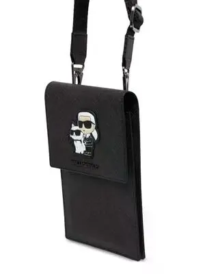 Karl Lagerfeld Ikonik Karl Shoulder Bag - Black