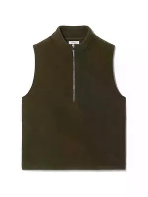 RIER Wool Half-zip Gilet