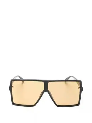 Saint Laurent Betty Geometric-frame Sunglasses - Black