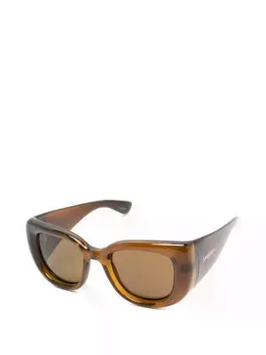 Saint Laurent Howl Rectangle-frame Sunglasses
