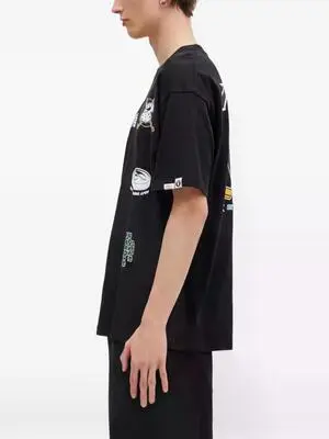 AAPE BY *A BATHING APE Graphic-print Crew-neck T-shirt