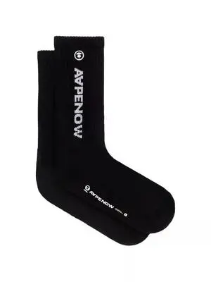 AAPE BY *A BATHING APE Ribbed Knit Socks