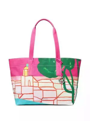 Michael Kors Graphic Print Tote Bag - Pink