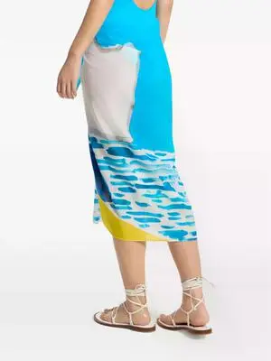 Michael Kors Graphic-print Cover-up