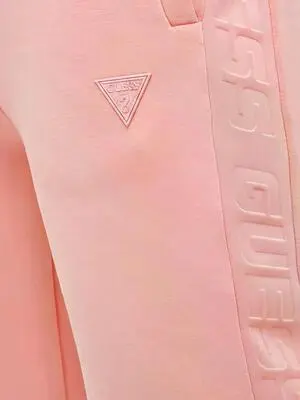 Guess Logo-embossed Drawstring Track Pants