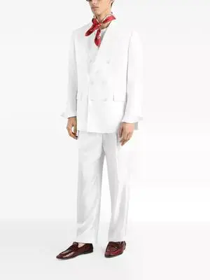 Dolce & Gabbana Silk Twill Jogging Trousers