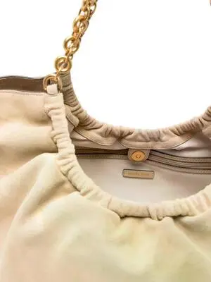 Michael Kors Logo Pendant Chain-link Shoulder Bag