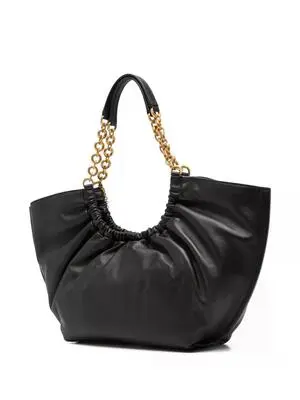 Michael Kors Indie Logo-plaque Ruched Tote Bag