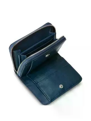 Calvin Klein Monogram-charm Leather Wallet