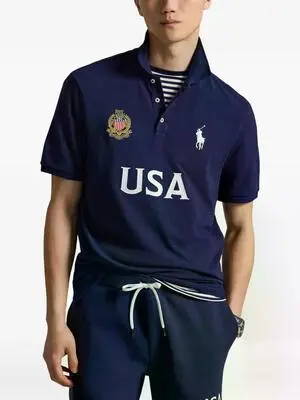 Polo Ralph Lauren Usa Polo Shirt - Blue