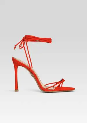 Retrofete Lucia Strappy High Heel Sandals - Geranium
