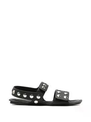 Khaite Boden Studded Sandals - Black
