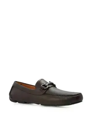 FERRAGAMO Parigi Grained Leather Loafers
