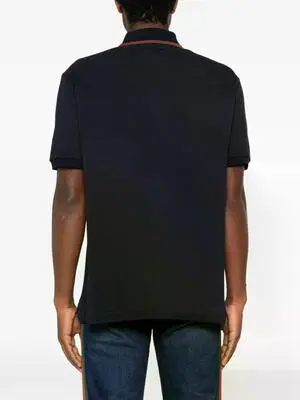 Gucci Web-stripe Piqué Polo Shirt
