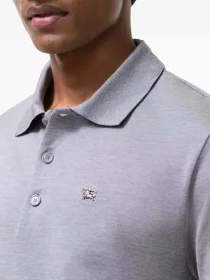 Burberry Metal Knight Cotton Polo Shirt