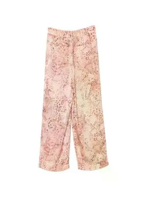 Ba&sh Carina Animal-print Trousers