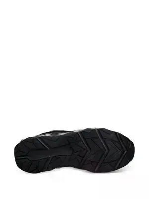 EA7 Logo-print Faceted Sole Sneakers