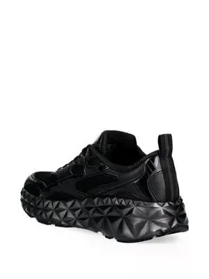 EA7 Geometric Sole Mesh Sneakers