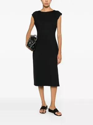 Calvin Klein Cap-sleeve Midi Dress