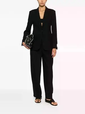 Calvin Klein Single-breasted Jacket With Logo Patch