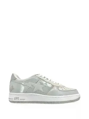 A BATHING APE Bapesta Fs-001 Patent-leather Sneakers