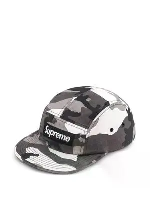 Supreme Camouflage Print Cap - Grey