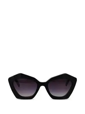 Karl Lagerfeld Geometric Frame Sunglasses