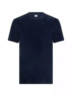 Fedeli Short-sleeve Crew-neck T-shirt - Blue