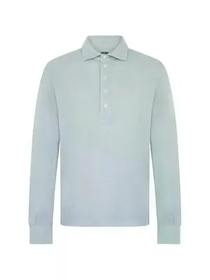 Fedeli Long-sleeve Polo Shirt