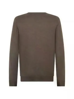 Fedeli Round Neck Long Sleeve Sweater