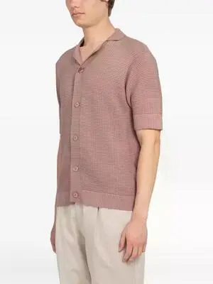 MINIMUM Crochet Knit Short Sleeve Shirt