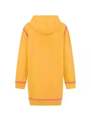 Moschino Embroidered Hooded Mini Dress