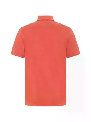 Fedeli Short-sleeve Cotton Polo Shirt