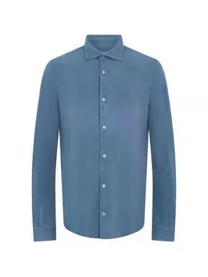Fedeli Long-sleeve Button-fastening Shirt