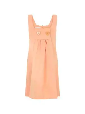 Moschino Sleeveless Square Neck Mini Dress