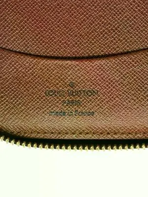 LOUIS VUITTON Zippy Compact Wallet Monogram Canvas Small Wallets