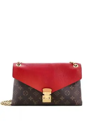 LOUIS VUITTON Pallas Chain Shoulder Bag - Brown