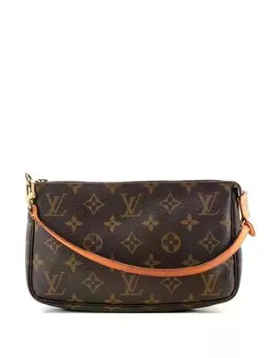 LOUIS VUITTON Pochette Accessoires Clutch Bag - Brown
