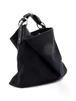 Gucci Horsebit Gg Canvas Large Hobo Bag
