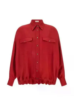 Brunello Cucinelli Pocket Detail Shirt - Red