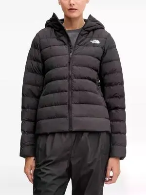 The North Face Quilted Hooded Jacket - Black