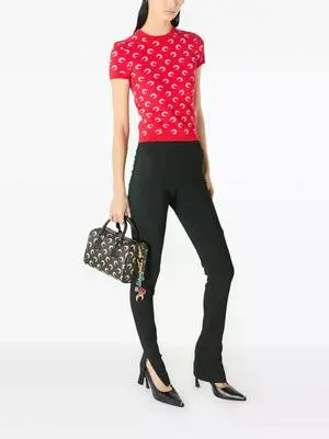 MARINE SERRE Tailored Slim-fit Pants