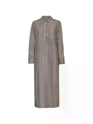 ROBERT FRIEDMAN Striped Maxi Dress