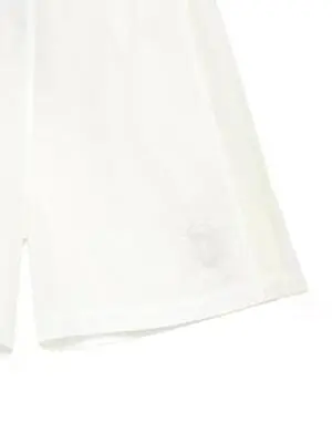 Adidas Wales Bonner Embroidered Logo Shorts - Neutrals